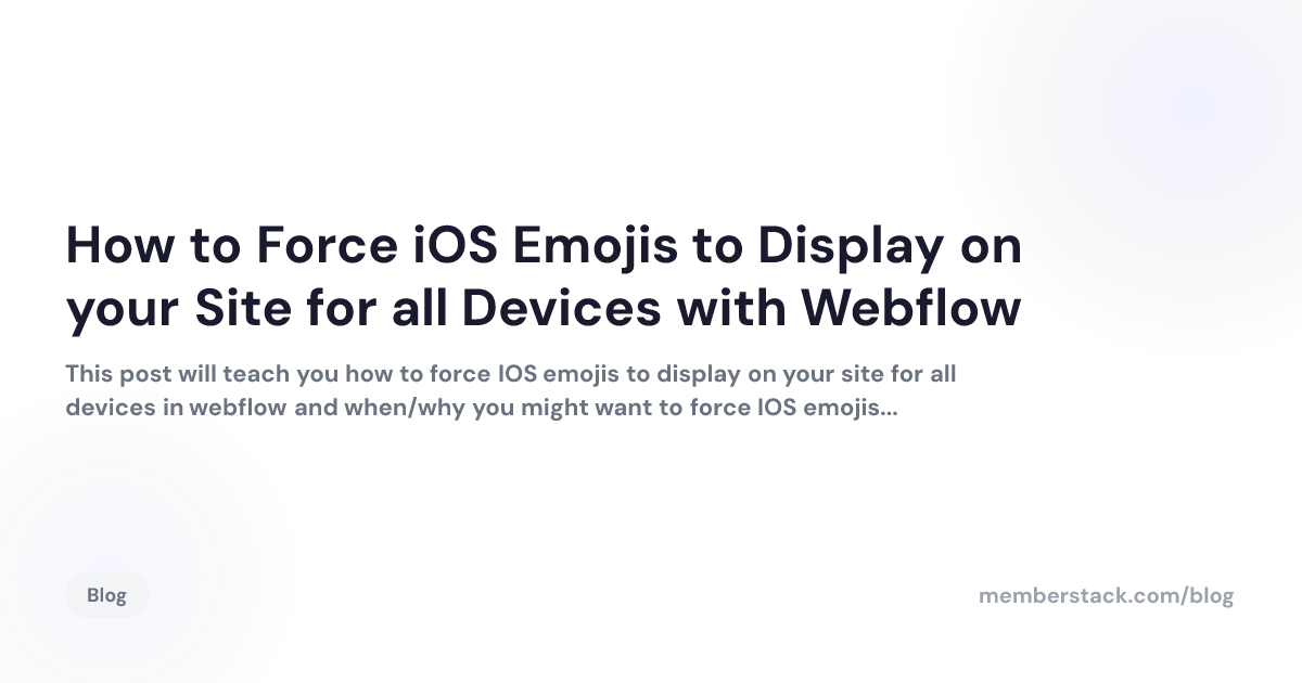 How to Force iOS Emojis to Display on your Site for all Devices with ...
